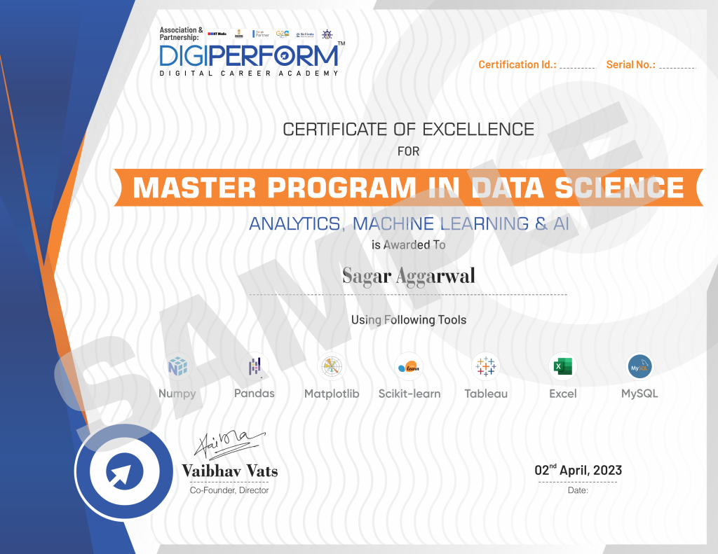 Master Program in AI, ML & Analytics - Digiperform